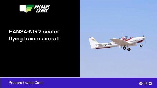 HANSA-NG 2 seater flying trainer aircraft - EducateBee